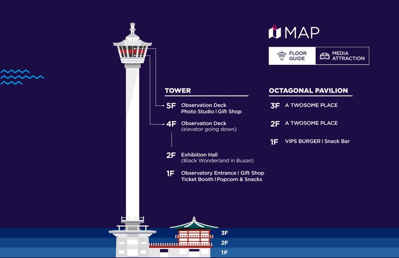 Busan Tower Observatory Discount Ticket - 트래블포레스트