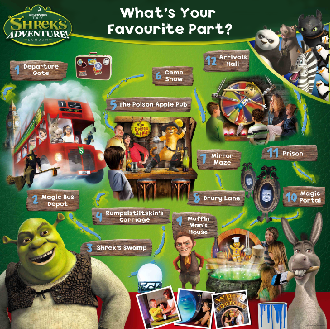 슈렉 어드벤처(Shrek's Adventure) - 입장 - 트래블포레스트
